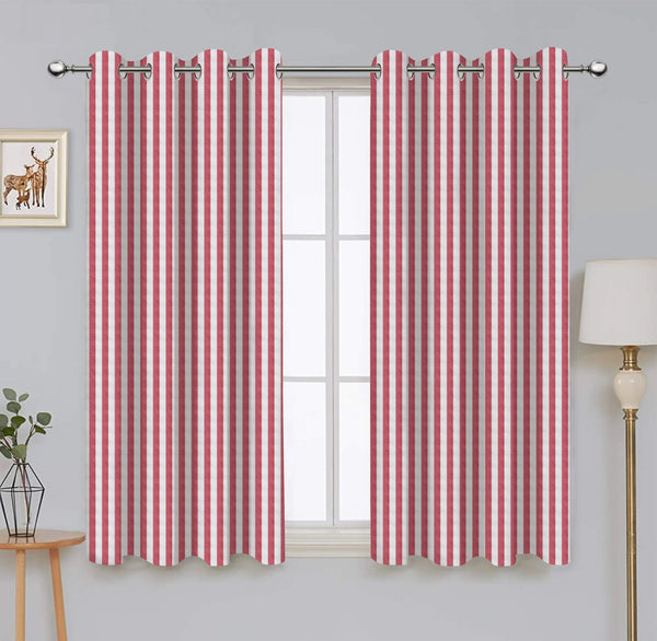 Buy Cotton Candy Stripe 7ft Door Curtains Online | AirWill - Airwill